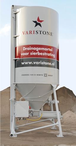 Varistone Drainagemortel TDM 2-6 grijs, inhoud silo:20 ton. (Trascement ...