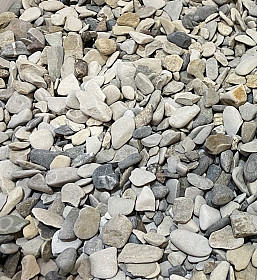 Flach Corn Grey 8-16mm per m³ ONVERPAKT (ca. 1400kg per m³) | Wassink ...